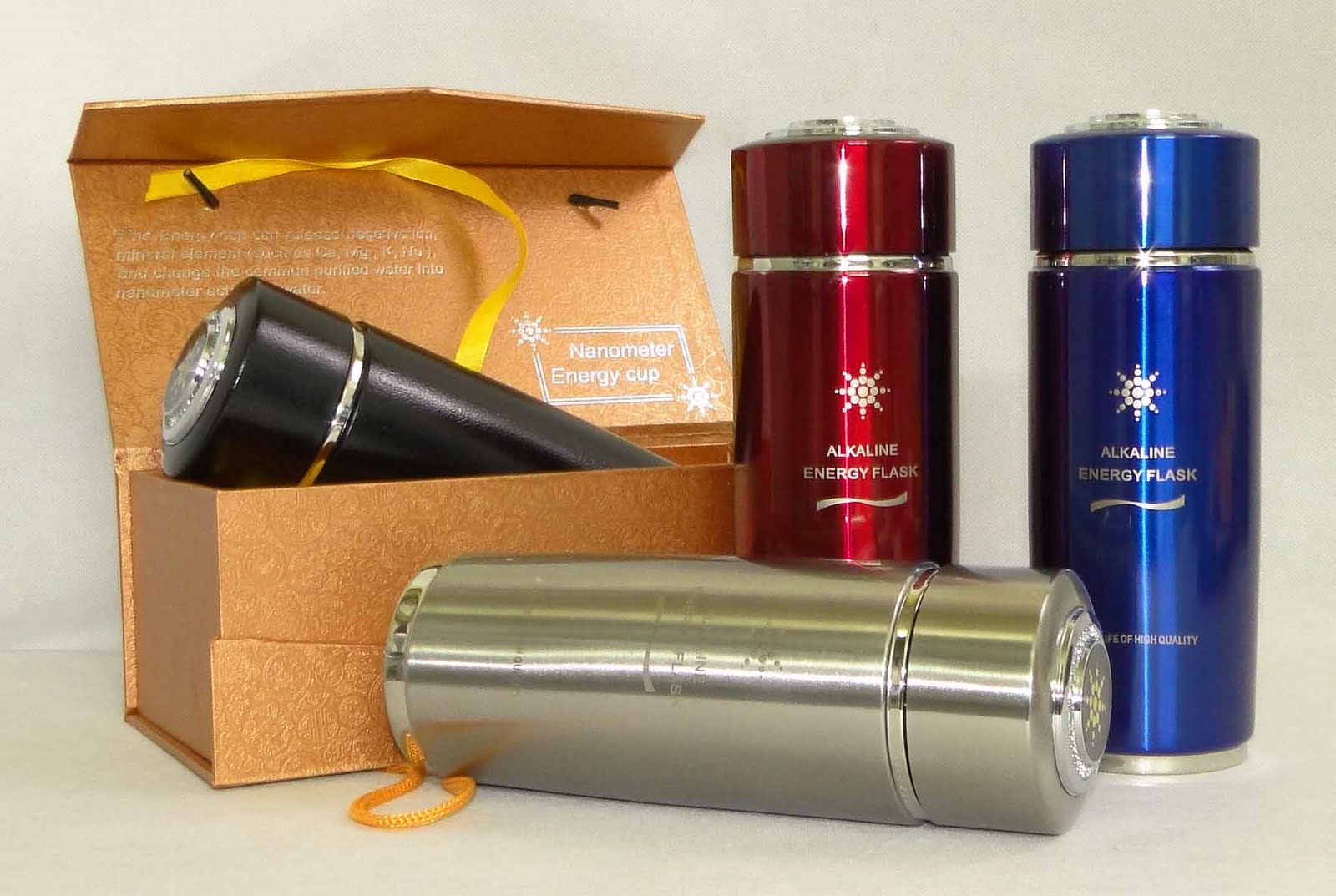Since 2005: ALKALINE ENERGY FLASK USA