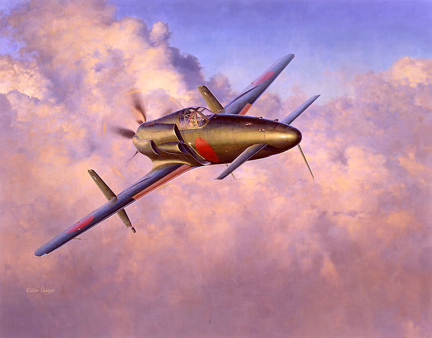 Aircrafts secret projects: The Kyushu J7W / J7W2 'Shinden' the jet version