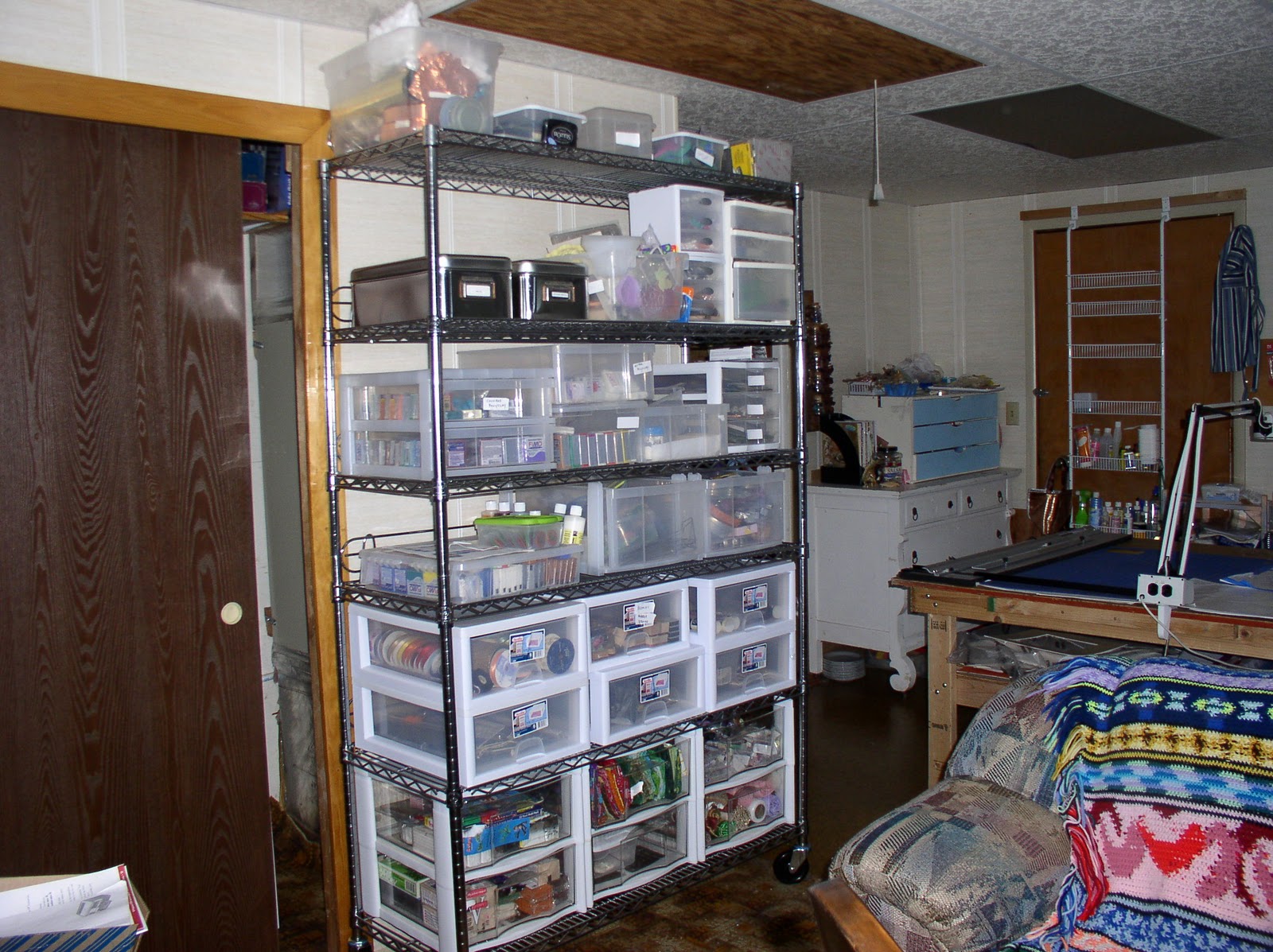 B Creative U: Art room, polymer clay storage