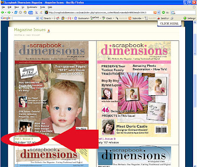 Everyday Digital Scrapbooking: Newest Issue of Scrapbook Dimensions ...