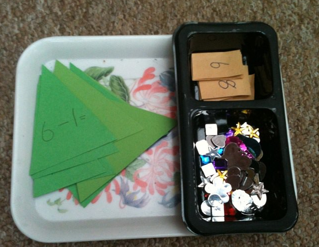 alljoinin.net blog: Christmas Tree addition and subtraction