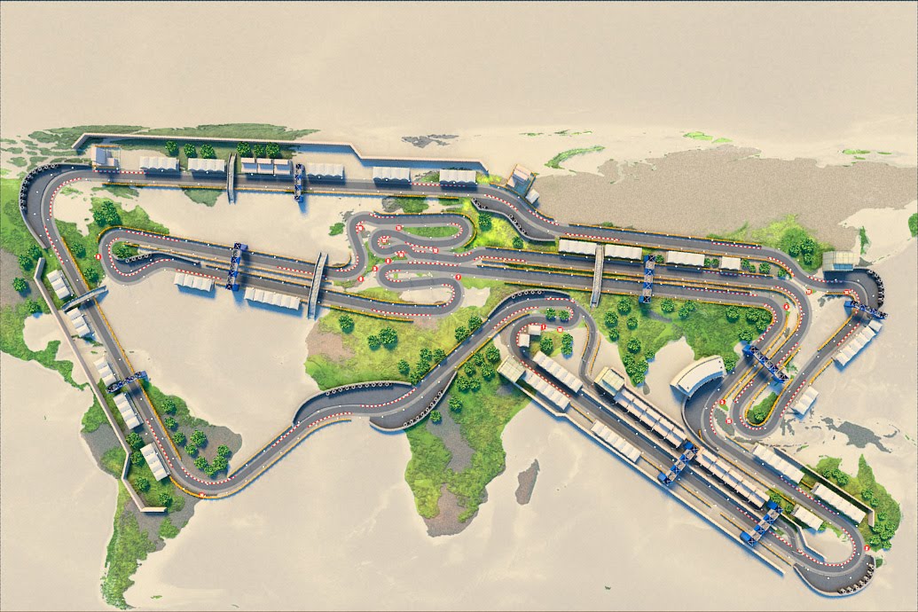 infograthinking: Passo a Passo Mapa Mundi da Fórmula 1