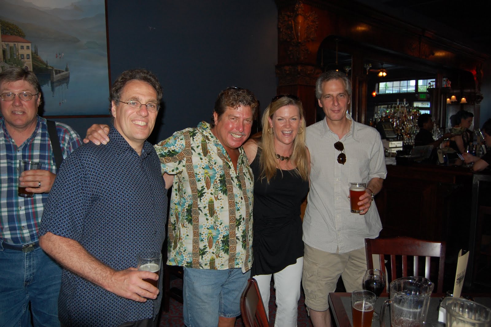 Seattle Prep Class Of 75 35th Reunion: Joe Tobin, Bob Renouard, Dan ...