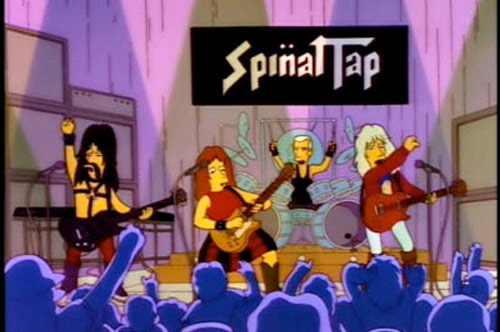 La Mano Kornuda: ¡ Entrada 100 ! :Top Ten Simpsons Rock