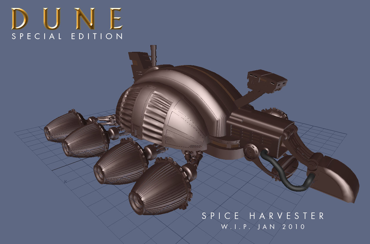 DUNE - Special Edition: NEW! IMPROVED! Spice Harvester W.I.P.