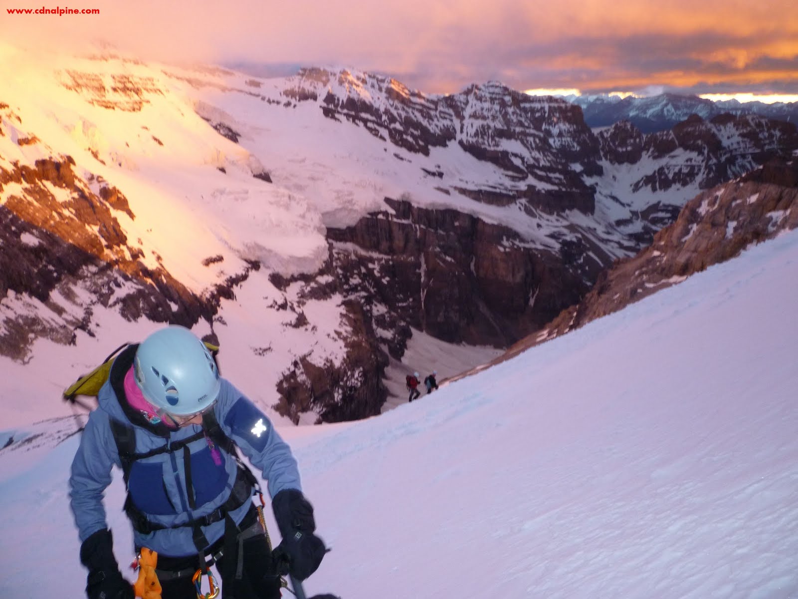Canadian Rockies Alpine Guides: Mt. Lefroy & Glacier Peak with Sara