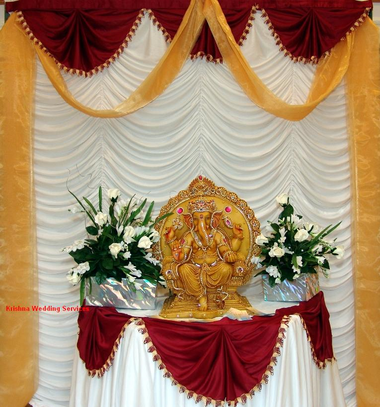 Ganesh Chaturthi of 2012: Ganpati stage Interior Design