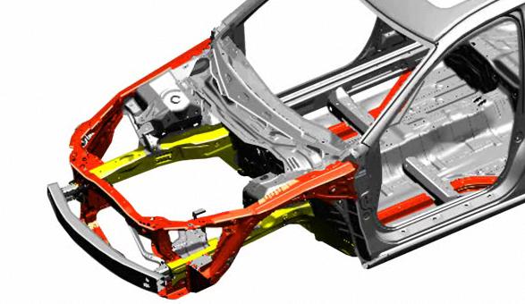 2010 Acura TSX Body Structure UHSS or Boron? - Boron Extrication