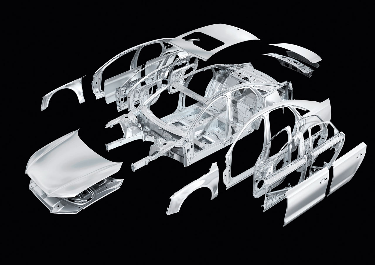2010 Audi A8 UK Body Structure - Boron Extrication