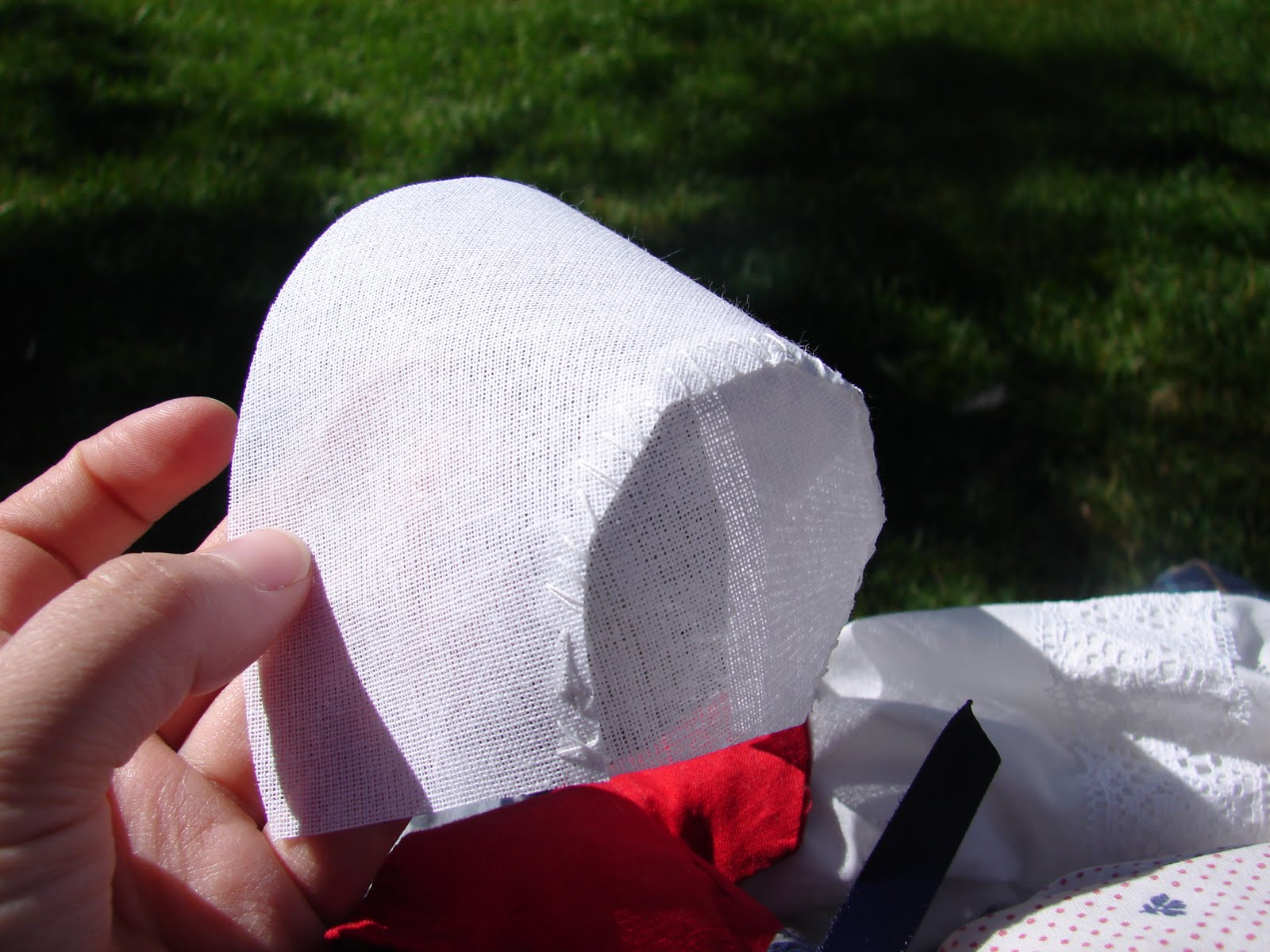 Miss Emaline's Circle of Fashionable Friends: Doll Bonnet Tutorial ...