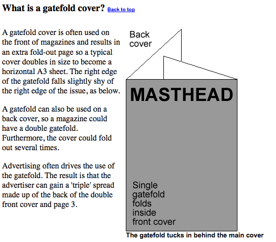 Design Context: Magazine Front Covers: Special Effects