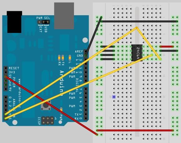 Arduino in Romania: Citire / scriere EEPROM cu interfata I2C