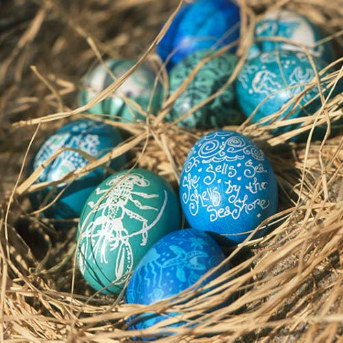 Nibelle et Baudouin: Les oeufs de Pâques : C'est dans quelques jours...