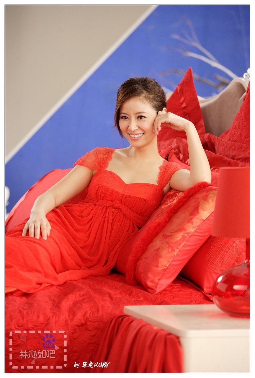 Interesting Green: 林心如 (Lín Xīn rú) - Ruby Lin - (3) - 2009年代言美罗家纺相關圖片 ...