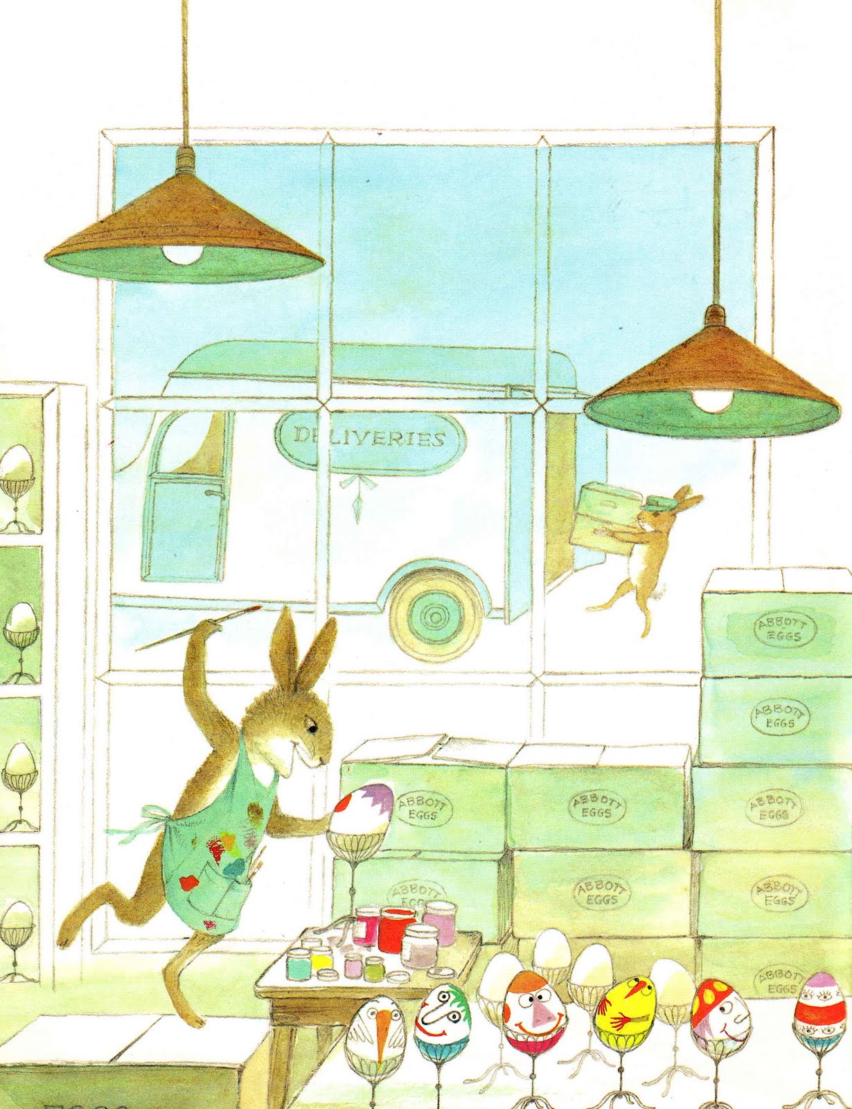 Vintage Kids' Books My Kid Loves: The Easter Egg Artists