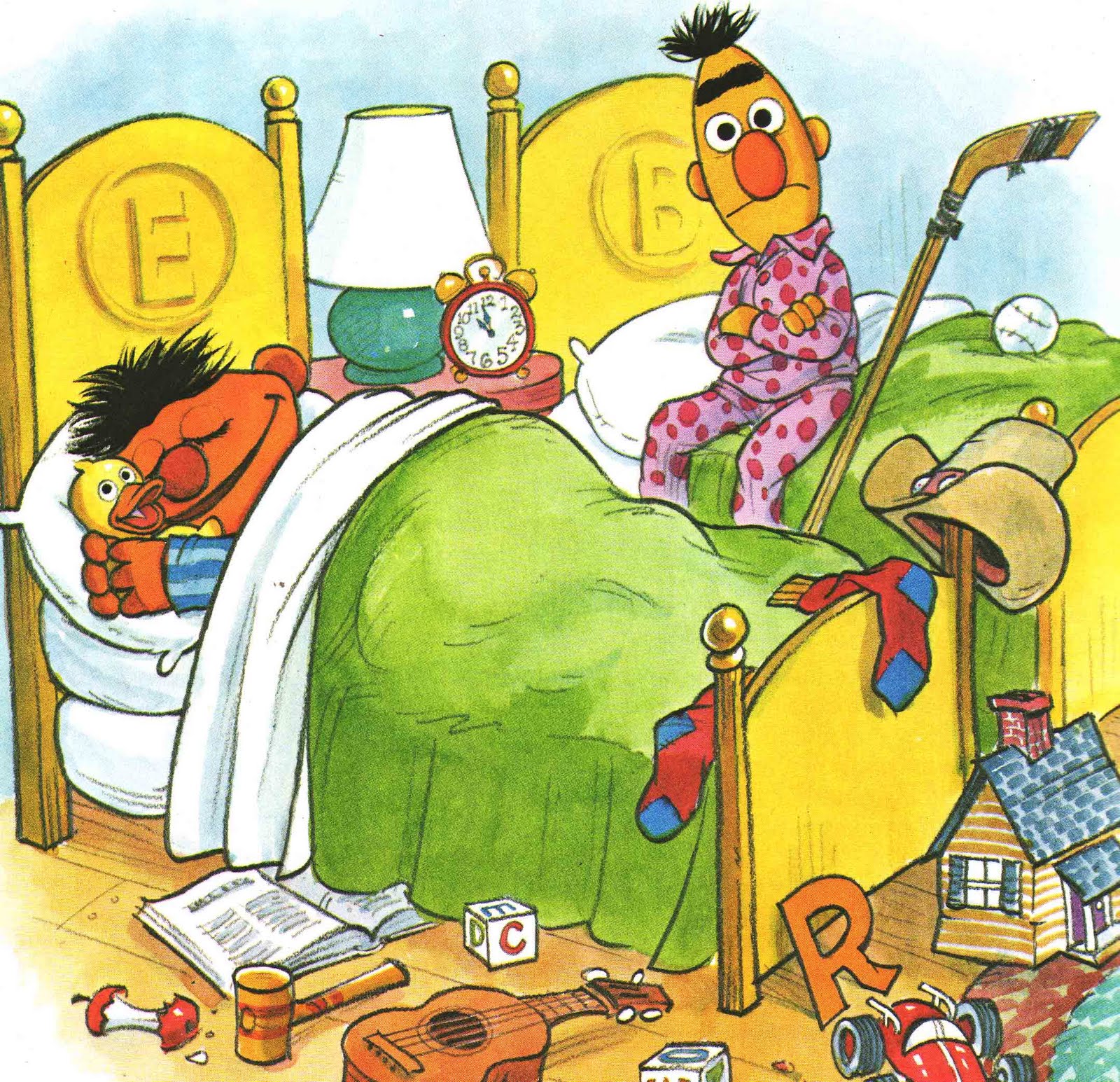 Vintage Kids' Books My Kid Loves: The Sesame Street Bedtime Storybook