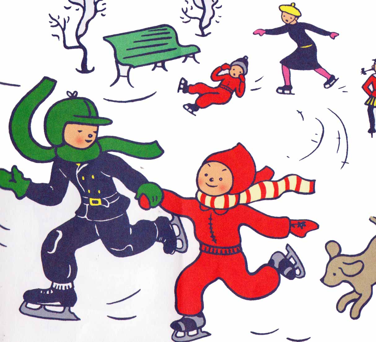 Vintage Kids' Books My Kid Loves: I Like Winter