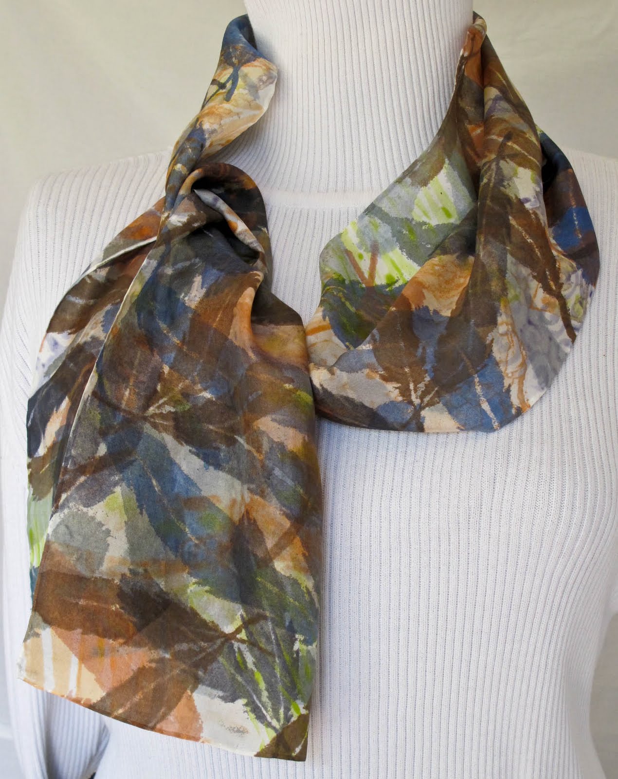 Linda Marcille, Fine Art ~ Crow House Studio: Hand Screen Printed Silk ...