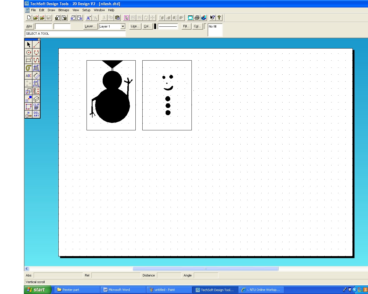 Nilesh - Product Design 2 ~ Module Task 2 - CAD: 2D Design Tools ...