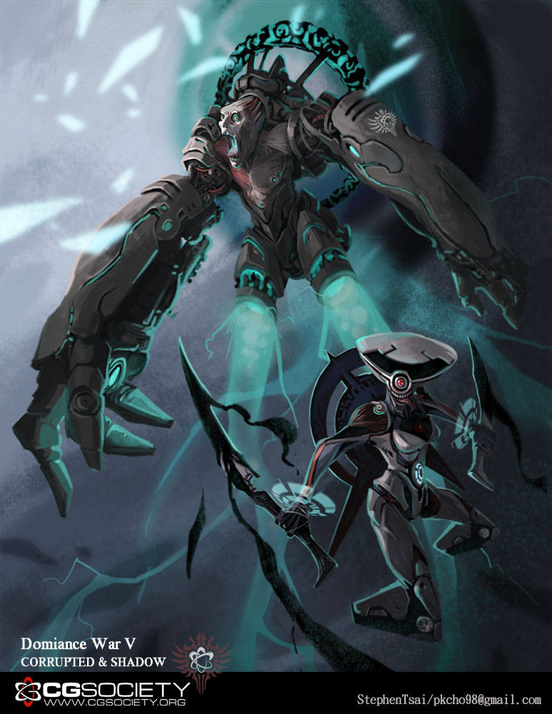 Stephen Tsai: The process of the concept art for Domiance war