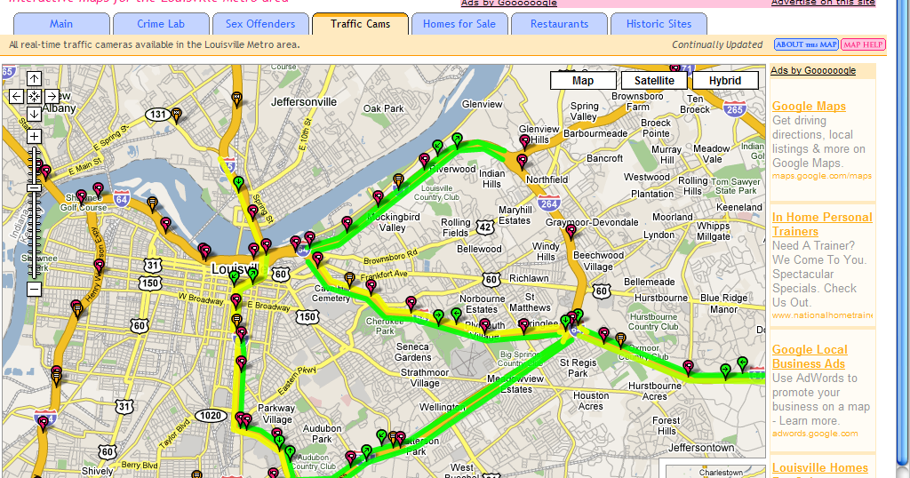 Metro Mapper Blog: Updated Map: Traffic