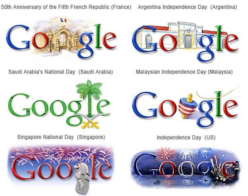 World Latest News: Strange & Amazing Google Logos