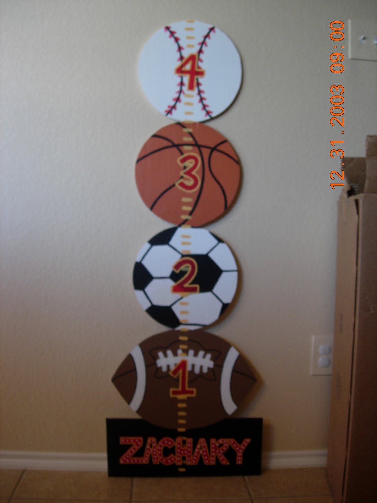 ABC & Designs: Custom Made Height Measuring Boards