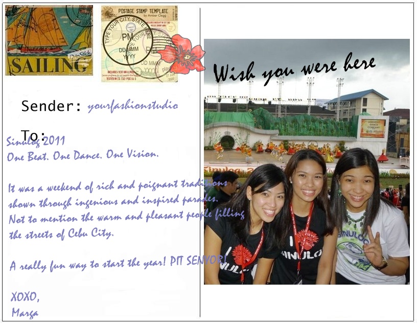 Fashion Studio: Picture postcard from Cebu!