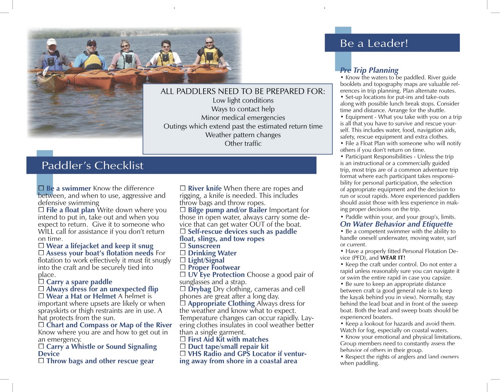 have kayaks, will travel: Whitewater kayak class is in session