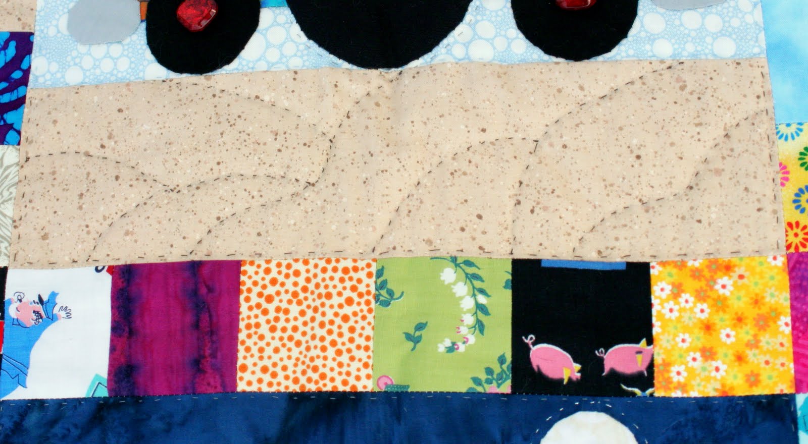 Dirt Cheap Decor!: VW Bus Quilt