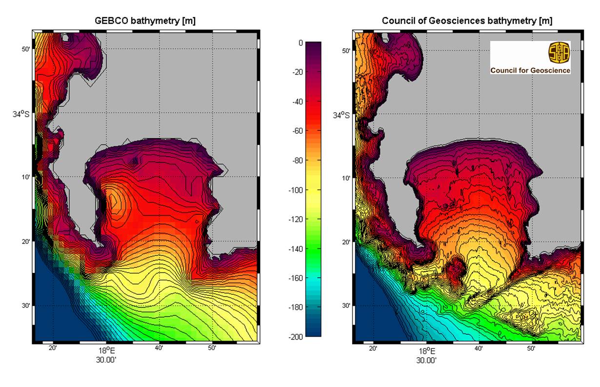 UCT ocean modelling: Where to get high res bathymetry data for SA