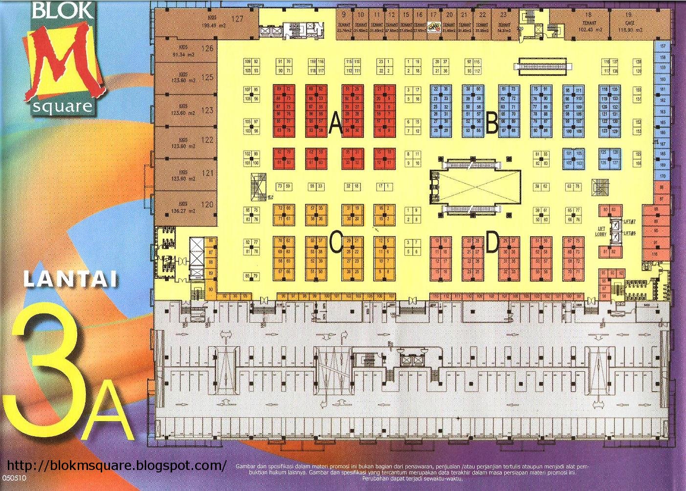 Blok M Square: Lantai UG Blok M Square