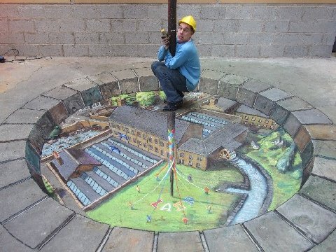 Amazing realistic floor paintings | DealKeren