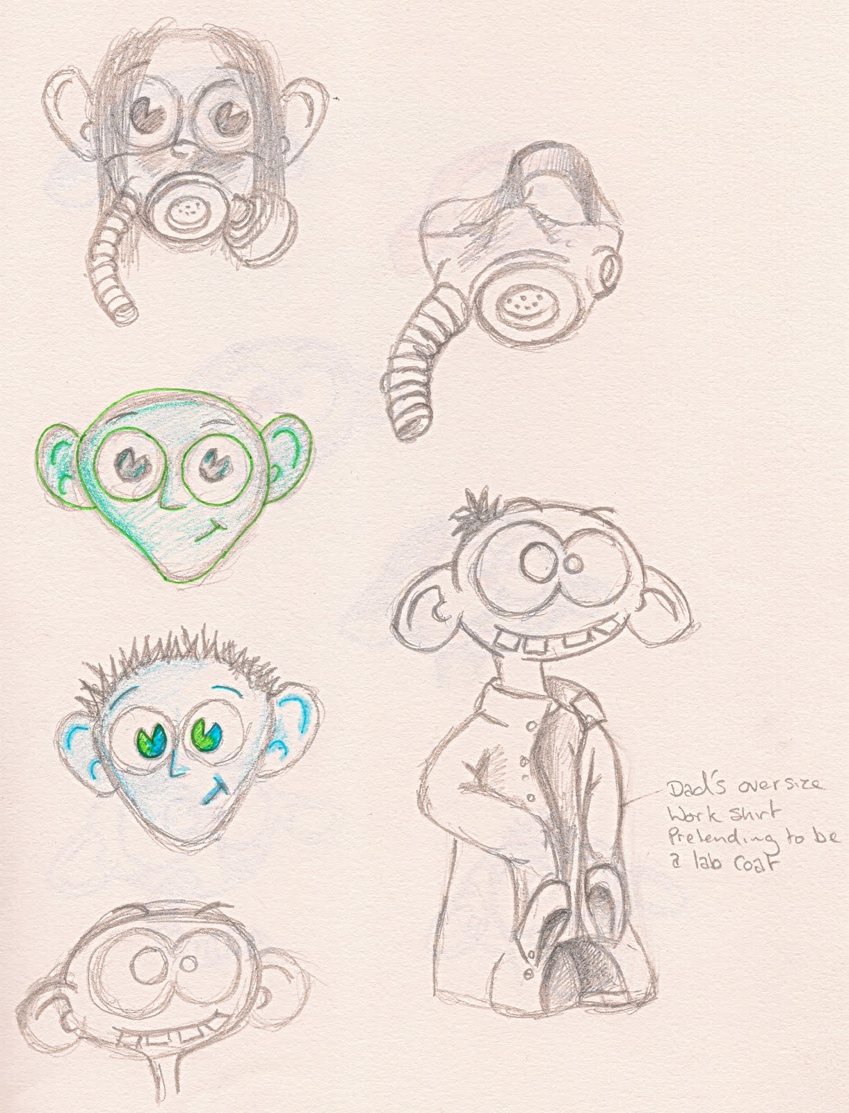 3rd Year of Design for Digital Media: My Character Design Process