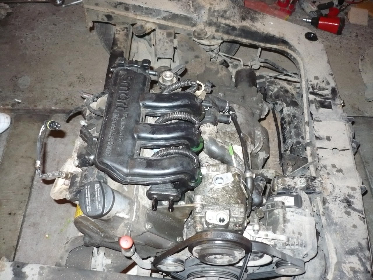 Reparatii Smart Fortwo by Silviu: Demontare Motor Smart In Vederea ...