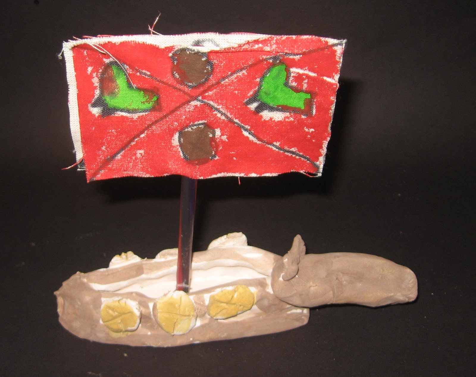 Art is Basic-- Art Teacher Blog: Clay Viking Ships