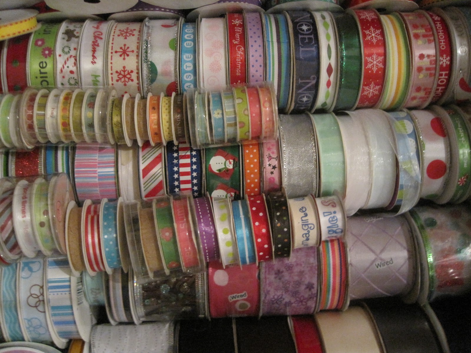 Crafts and Crap: Ribbon Rack