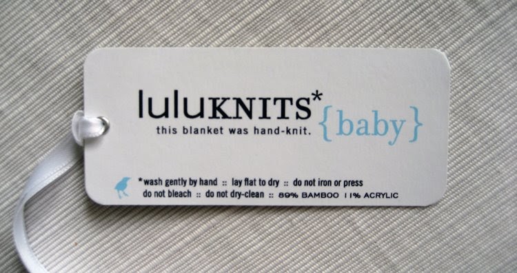 LuluKnits Create Your Own Hang Tag LuluKnits Create Your Own Hang Tag