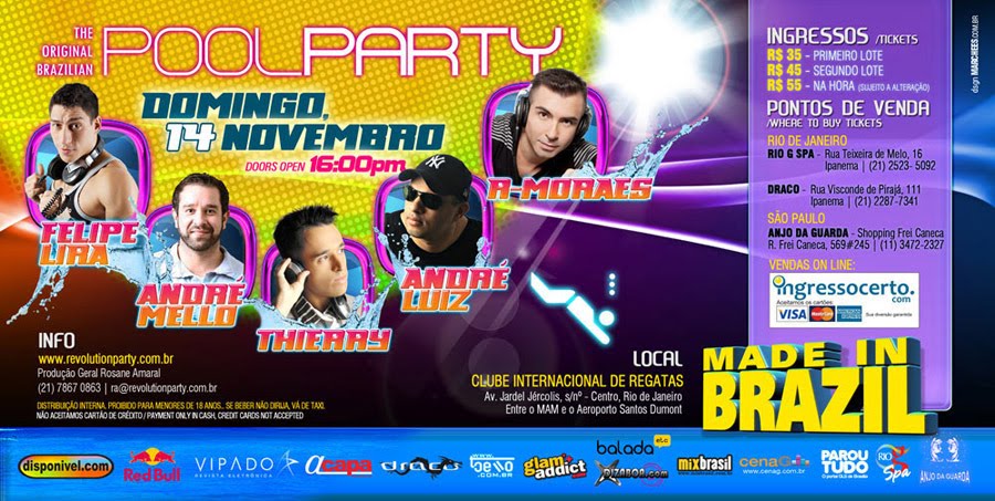 The Original Brazilian Pool Party - Made in Brazil Private - Felipe Hart