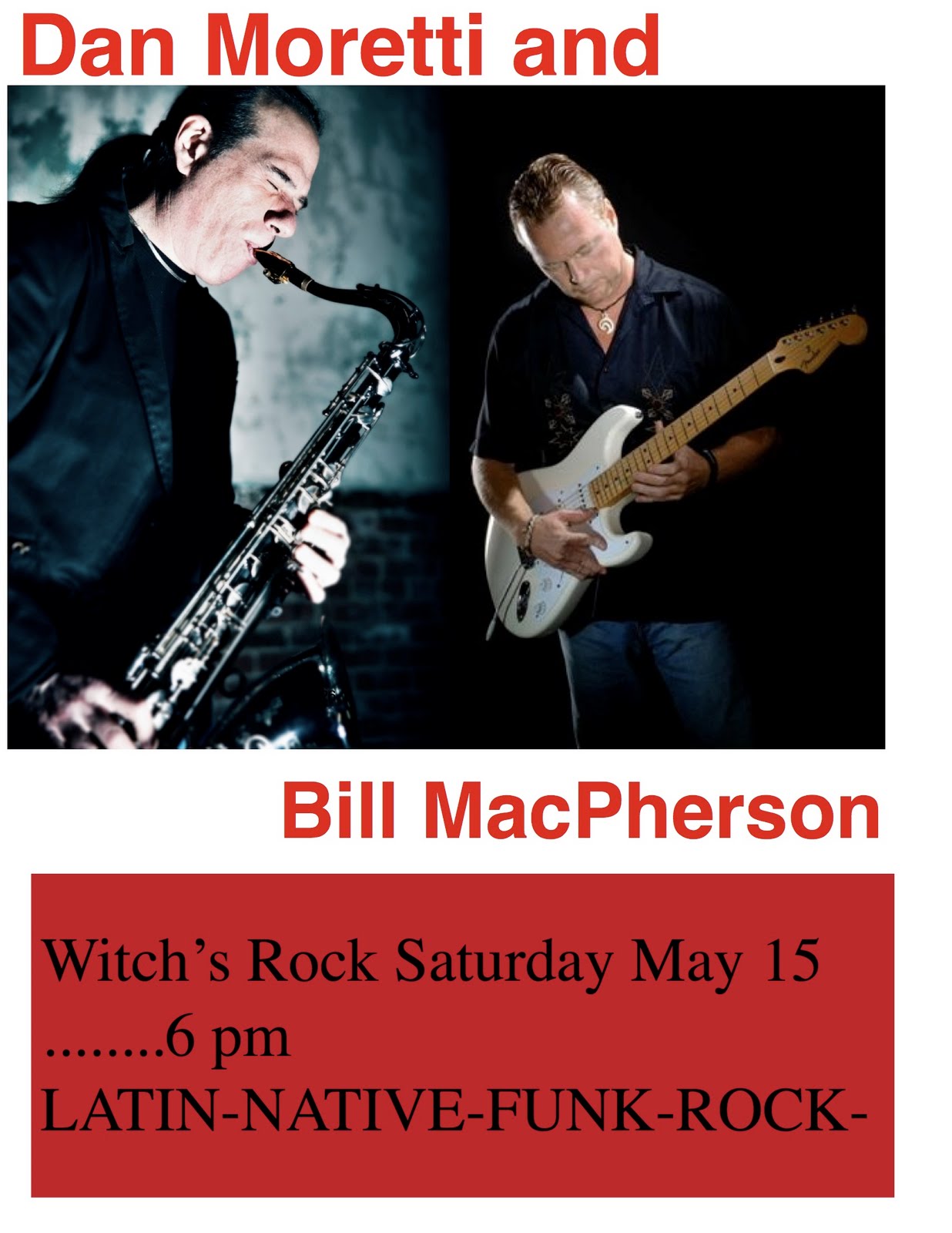 Dan Moretti and Bill MacPherson play Witch´s!