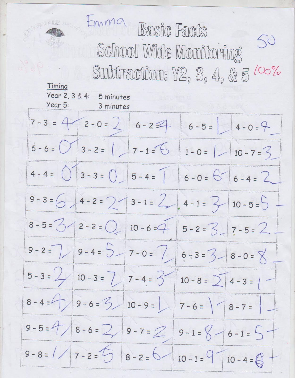 emma-s-2010-eportfolio-lc13-my-term-3-basic-facts-test