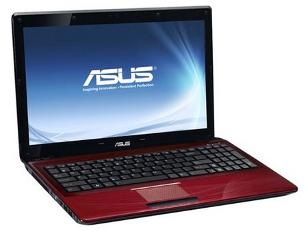 Computer and Laptop: Asus K52JU-SX010V Red Coating Laptop
