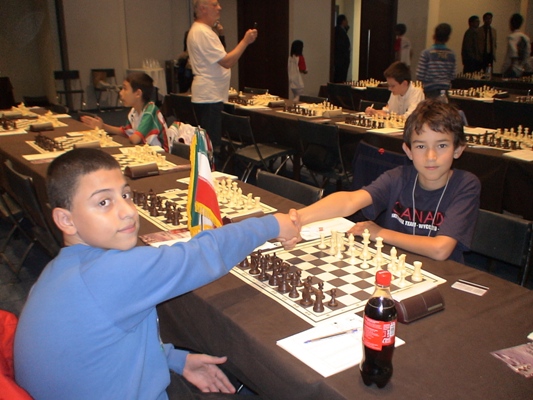 Canadian Youth Chess Team at WYCC 2010: Round 4 photos