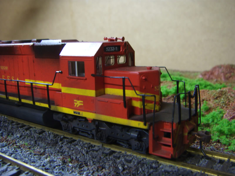 RICA RDF Ferromodelista: SD40-2 #5232 RFFSA