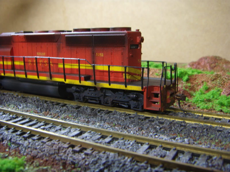 RICA RDF Ferromodelista: SD40-2 #5232 RFFSA