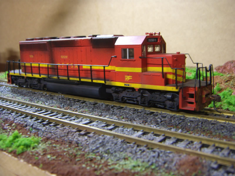 RICA RDF Ferromodelista: SD40-2 #5232 RFFSA