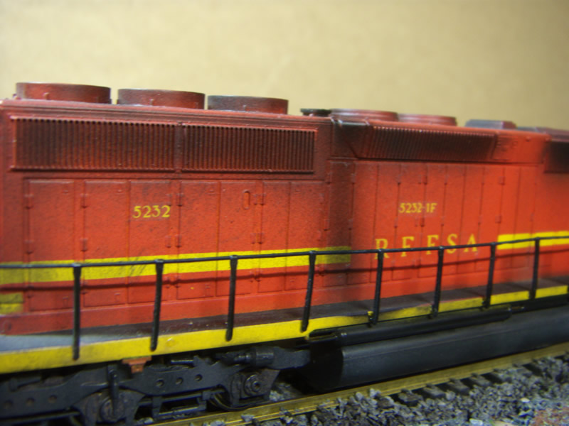 RICA RDF Ferromodelista: SD40-2 #5232 RFFSA