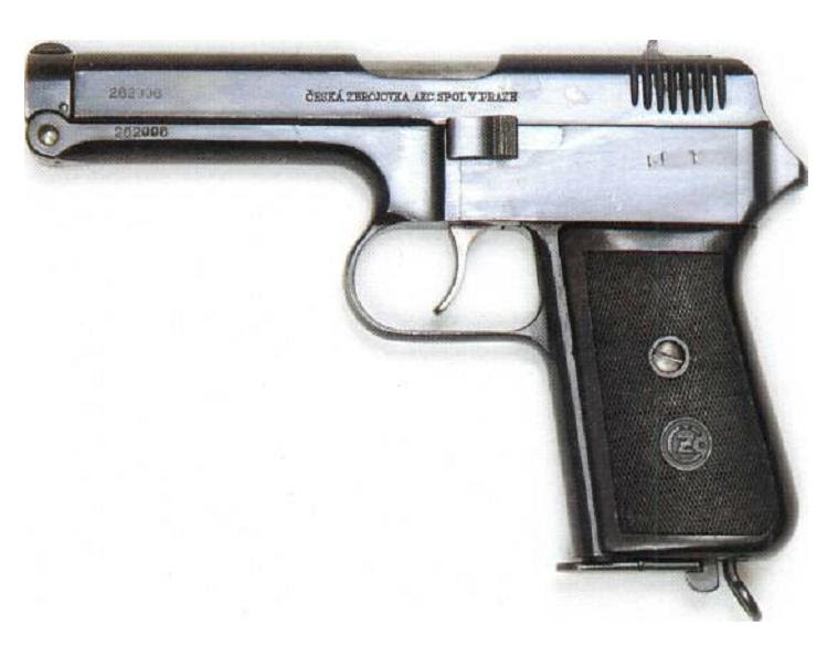 VEICULOS E ARMAMENTOS MILITARES: Automaticky Pistole vz.38 (CZ 38)