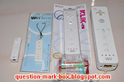 The Question Mark Box: Wii Motes Candy Dispenser, Whistle & Miniture ...