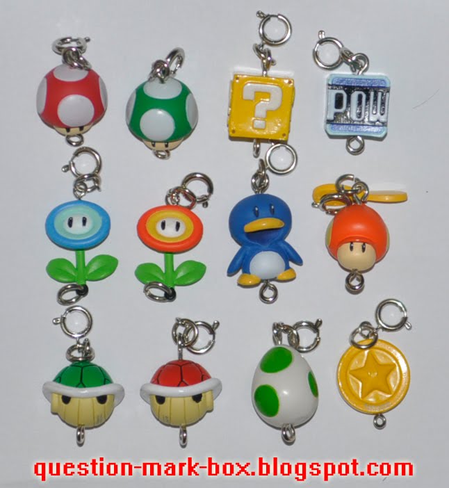 The Question Mark Box: Super Mario Bros Wii Item Collection Gachapon ...
